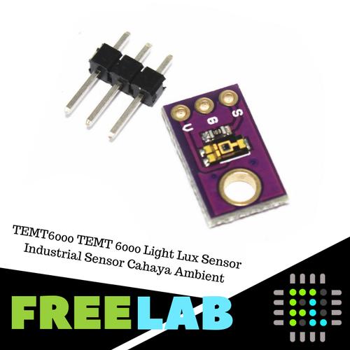 Jual TEMT6000 TEMT 6000 Light Lux Sensor Industrial Sensor Cahaya ...