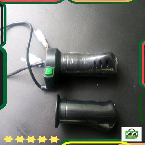 Jual Handle Gas Sepeda Listrik Motor Listrik dengan tombol bldc dan ...