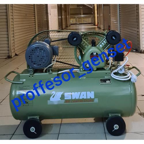 Jual Kompresor angin swan 1/2 hp 0.5 hp ( pk ) komplit motor SVU 212 ...