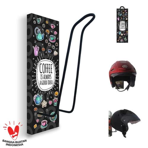 Jual Rak Helm - Tempat Helm - Gantungan Helm Motor - Coffee 119 - Kab ...