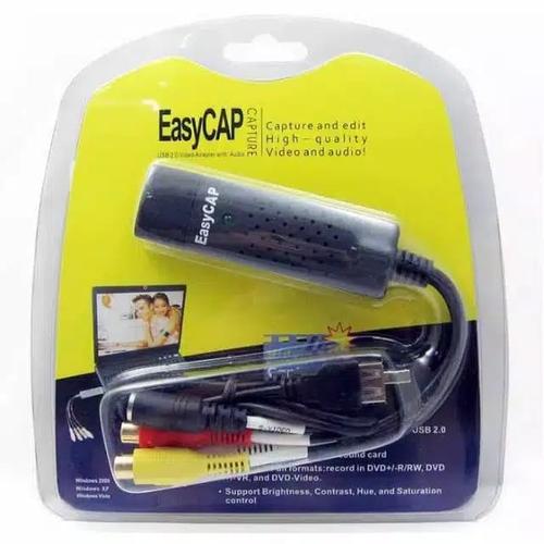 Jual Easycap USB Video capture adapter 1 Channel utv007 support android ...