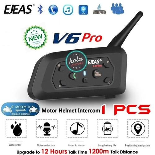 Jual BLUETOOTH HELM INTERCOM V6 PRO ORIGINAL - Kota Bekasi - MAXTO ...