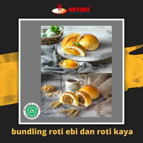 Jual Paket bundling 3 roti ebi khas Pontianak dan 3 roti serikaya ...