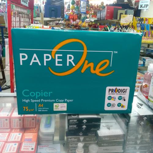 Jual Kertas A4 75 gram paper one office paper print - Jakarta Selatan ...