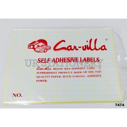 Jual KERTAS LABEL / STIKER LABEL HARGA CARVILLA POLOS 112 - Kota Medan ...