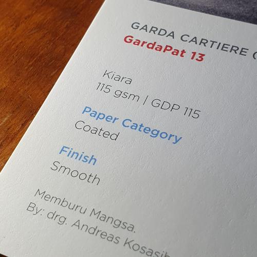 Jual Kertas A3+ Fine Paper Paperina Garda Pat Kiara 115 GSM 1 PACK 50 ...