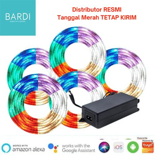 Promo Bardi Smart Stylish Room Bundle - 5 LED strip & 1 Adaptor 4A ...