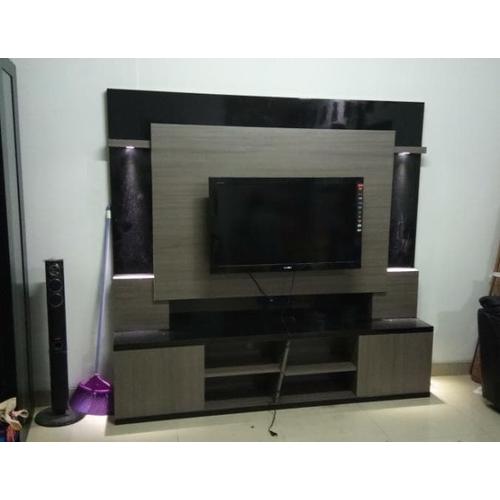 Jual Backdrop + Meja Tv Minimalis / Backdrop Tv Elegan / Rak Tv Hpl ...