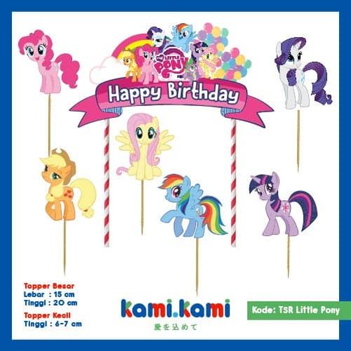 Jual Cake Topper Set Little Pony - Kab. Tangerang - Kami.kami Art ...