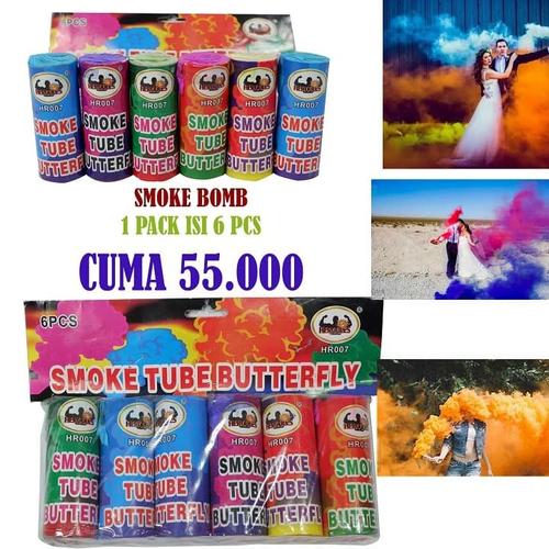 Jual smoke bomb / smoke tube / supporter smoke / bom asap HR007 isi 6 ...