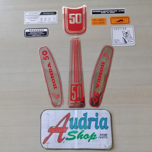 Jual Sticker Striping Motor Honda C50 Pispot 1969 merah - Kab. Bogor ...