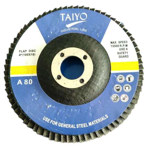 Jual Mata Gerinda Amplas Susun Taiyo Grit #80 Flap Disc 4 Inch Bagus ...