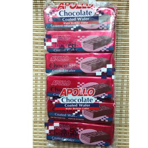 Jual Apollo Wafer Malaysia / Apollo Merah Cokelat Susu - Milk susu ...