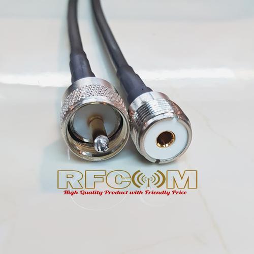 Jual Kabel Jumper Rg58 UHF male ke UHF female panjang 1 meter - Jakarta Barat - RfCommunication ...