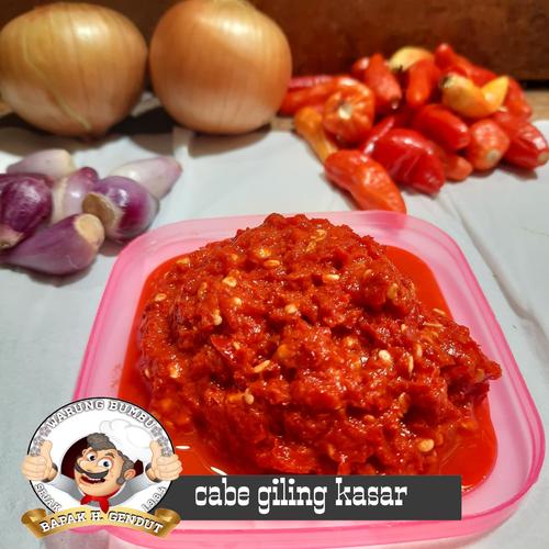 Jual cabe merah giling kasar 1 kg - Jakarta Barat - bumbu Bp.H.Gendut ...