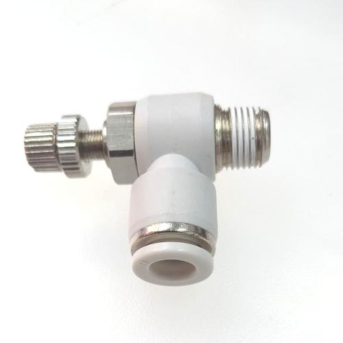 Jual nepel fitting pneumatic angin Push/In MSL 06-01,tube 6mm drat 1/8 ...