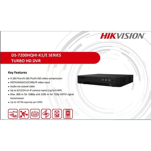 Jual HIKVISION DVR TURBO HD 7200 SERIES 8 CHANNEL DS-7208HQHI-K1/E ...