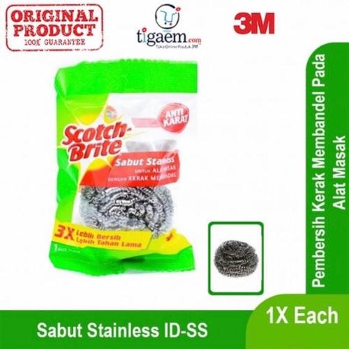 Jual Sabut Stainless Sabut Kawat Cuci Piring ID SS 3M Scotch Brite ...