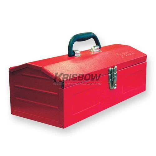 Jual STEEL TOOL BOX 42X17.5X14 CM KRISBOW KW0100810 TOOLBOX BESI RED ...
