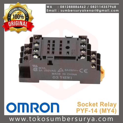 Jual Socket Relay PYF-14 / Soket Relay PYF14 14 Pin untuk Relay MY-4 ...