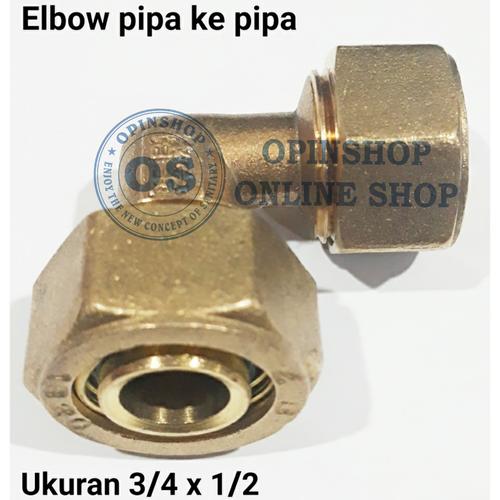 Jual Sambungan Pipa air panas khusus pipa P.E. Elbow Pipa 3/4 x 1/2 ...