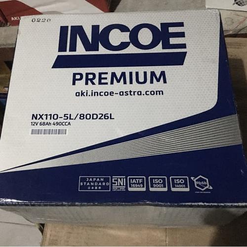 Jual Accu / Aki Incoe Premium 80D26L (NX110-5L) - Kota Surabaya - Jaya ...