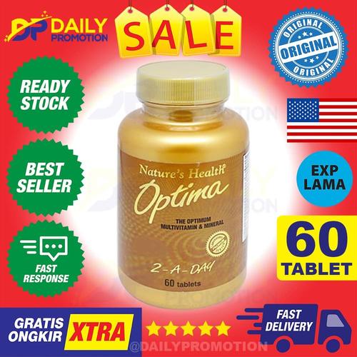 Jual NATURE'S NATURES NATURE HEALTH OPTIMA MULTIVITAMIN MULTI VITAMIN ...