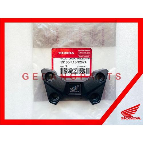 Jual HOLDER COMP HANDLE UPPER TUTUP STANG SETIR CB150R LED ORI - Kota ...