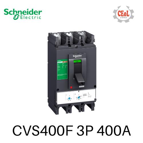 Jual MCCB CVS400F 3p400A Schneider / Breaker CVS 3pole 400A Schneider ...