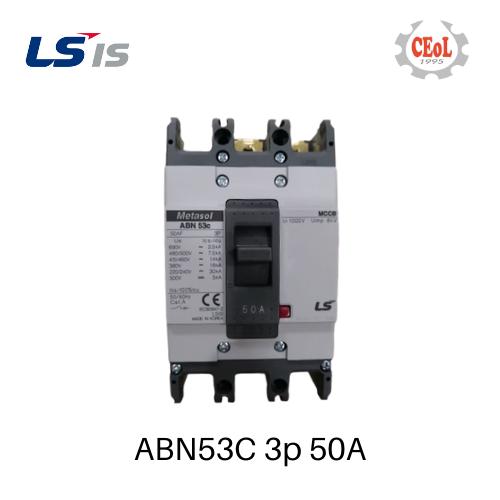 Jual MCCB ABN53C 3P50A Metasol LS /LG / Breaker 3pole 50A LS / LG - 50A ...