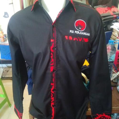 Jual kemeja tangan panjang partai PDIP - Jakarta Pusat - GUNUNG MAS ...