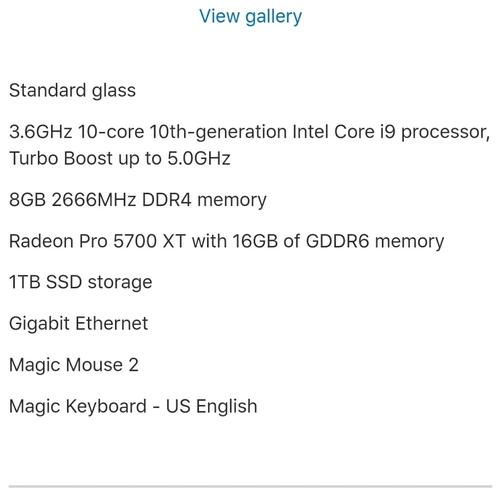 Jual Apple IMAC 27" 2020 CTO/BTO Core i9 10th gen - Jakarta Utara - L ...