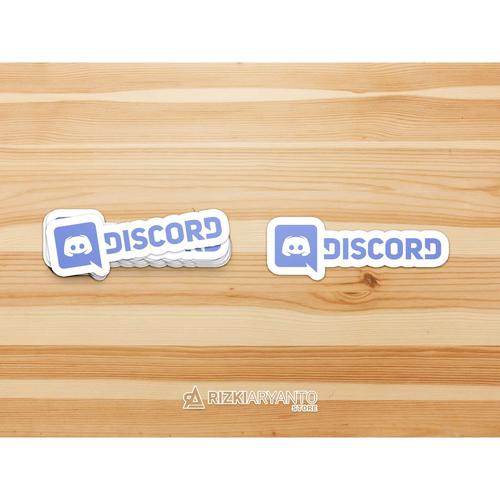 Jual Sticker - Stiker Logo Discord Horizontal untuk PC Laptop HP - Kab ...