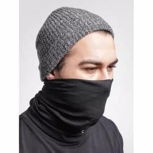 Jual Baff masker Kain Hitam Polos mask slayer Bandana Seamless WEAR ...