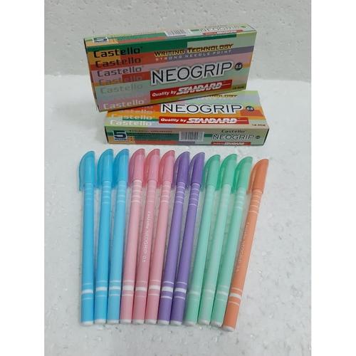 Jual (DAPAT 1 PAK) Pulpen Bolpen Bolpoint Standard Castello Neogrip ...