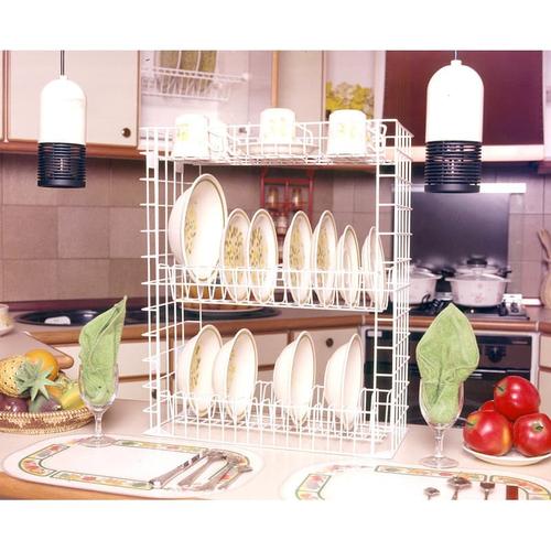 Jual RAK PIRING TARIK 3 SUSUN TANPA TATAKAN MODELIN KITCHEN SET BAWAH ...