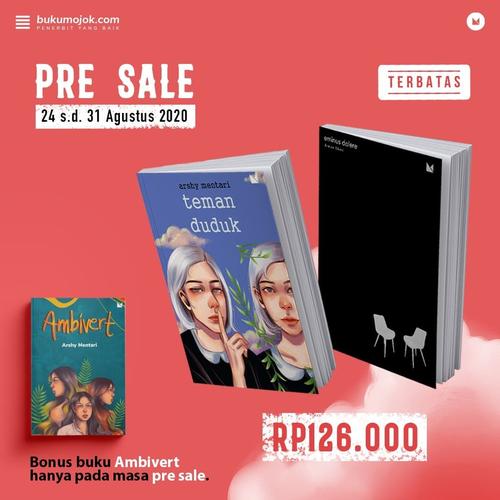 Jual Paket Teman Duduk + Eminus Dolere (Bonus Ambivert) - Arshy Mentari - Biru - Kab. Sleman ...