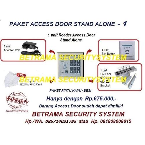 Jual ACCESS DOOR / ACCESS CONTROL / FINGERPRINT / AKSES PINTU STAND ...