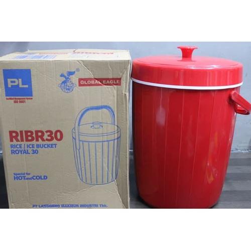 Jual RICE BUCKET TEMPAT ES TEMPAT TERMOS NASI GLOBAL EAGLE 30 LITER ...