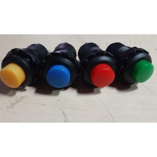 Jual Push On Toggle Button Switch Tombol Bulat Warna 2 Kaki/Pin ...