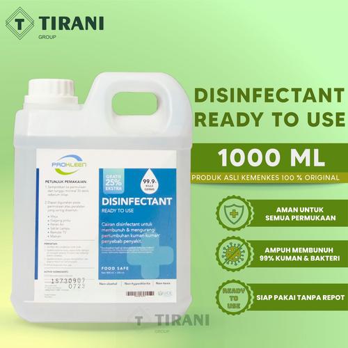 Jual Cairan Disinfektan 1 Liter Konsentrat dan Siap Pakai PROKLEEN ...