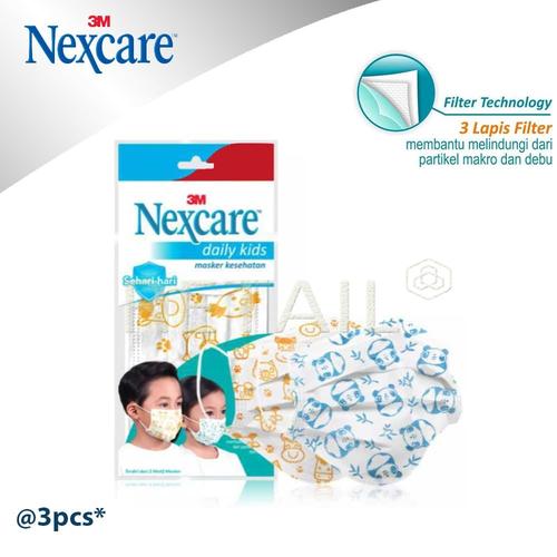 Jual Masker 3M Nexcare Earloop Kids Packs - Jakarta Barat - HALLITE ...