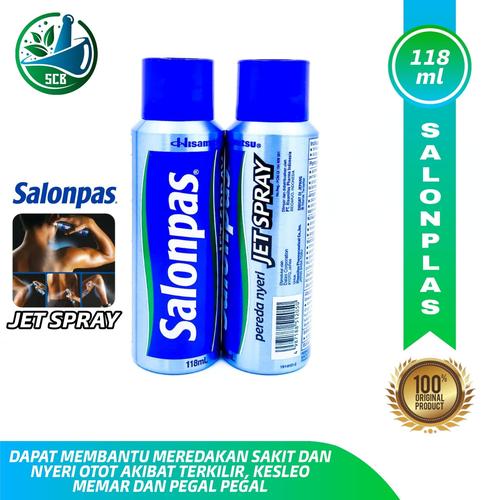 Jual Salonpas Jet Spray 118ml / Paint Relief - Pereda Nyeri - Jakarta ...