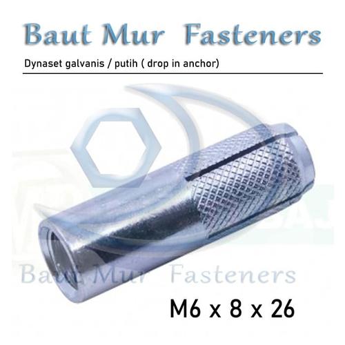 Jual Dinaset m6 / dynaset 6mm / drop in anchor m6 - Jakarta Pusat ...
