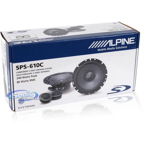Jual Speaker Split 2 Way Alpine SPS 610C / SPS-610C TERMURAH - Jakarta ...
