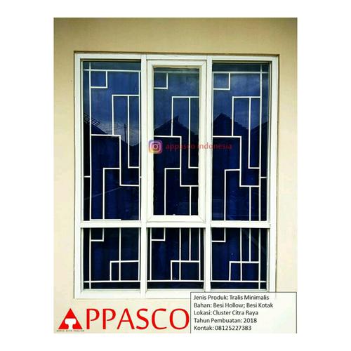 Jual Teralis Minimalis Motif Kotak-Kotak - Kurang 0.5 m2 - Kota Bogor ...