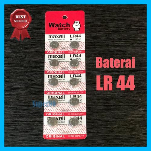 Jual Baterai Maxell Murah LR44 / AG13 Battery Batere Kancing AG 13 LR 44 - Kota Surabaya ...