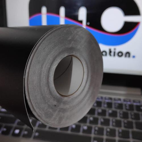 Jual Sticker Hitam Black Doff per Cm stiker untuk lapisan luar Lampu ...