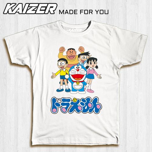 Jual KAIZER TD-0304 Kaos Generasi 90an Klasik Doraemon Nobita Logo ...
