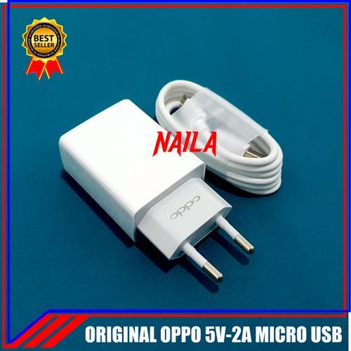 Jual Charger Oppo A3s ORIGINAL 100% Resmi Indonesia 5V - 2A Micro USB ...